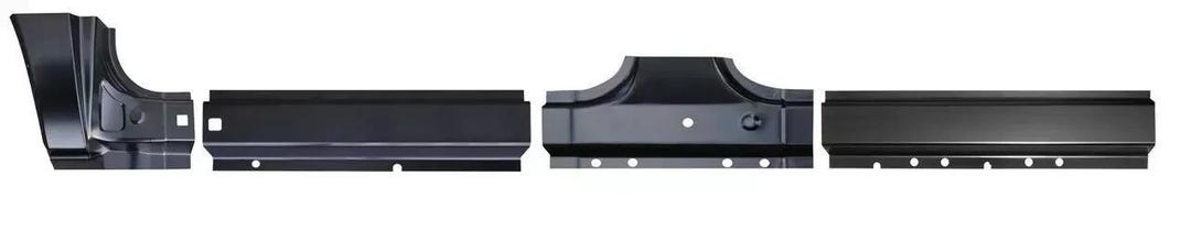 Rh 2000-2005 Ford Excursion Outer Rocker Panel Repair Kit With Dogleg ...