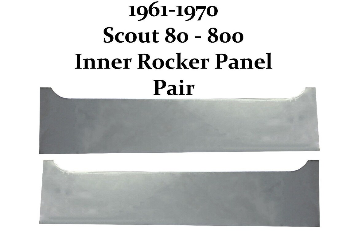 Inner Rocker Panels Fits 1961-1970 Scout 80 & Scout 800 Pair - Etsy