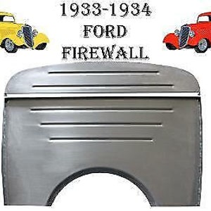 Steel Firewall - Smoothie - 33, 34 Fits 1933 1934 Ford Pickup Truck 16 ...