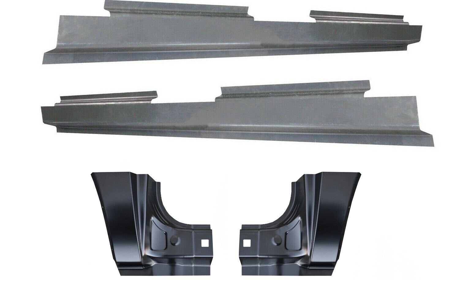 Full Length Inner and Outer Rocker Panels & Dog Legs 8pc Kit Fits 00-05 ...