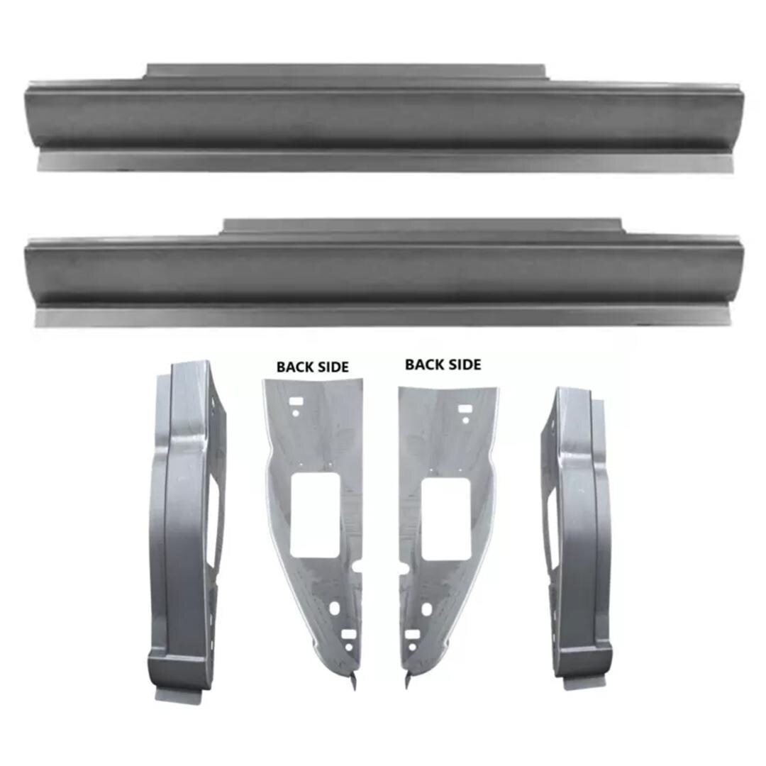 1992-2024 Ford E-series Cutaway Van Rocker Panel & Cab Corner Set 4pc ...