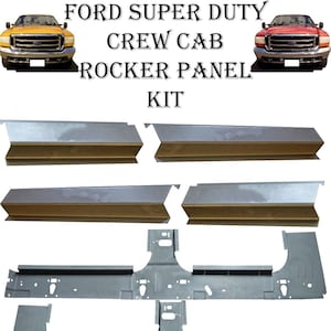 6pc Inner & Outer Rocker Panels F250 F350 Fits 1999-2017 Ford Super ...