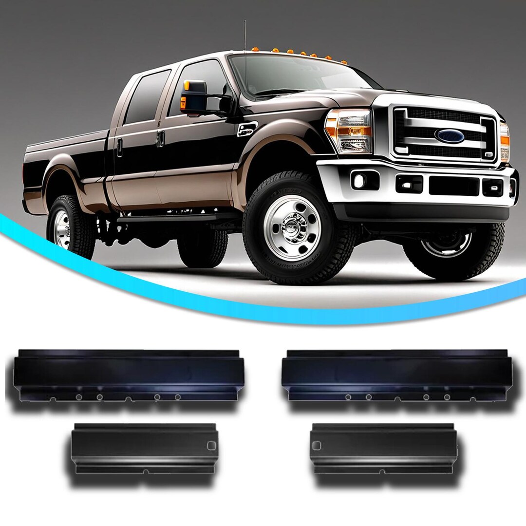 1999-2017 Ford Super Duty 4pc Front & Rear Rocker Panels Crew Cab - Etsy