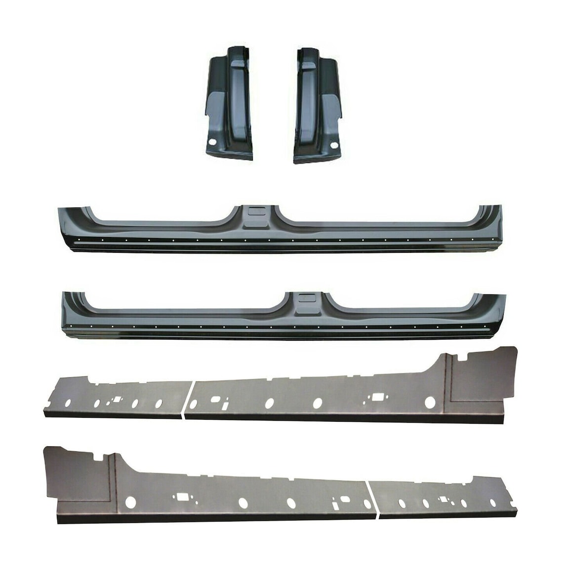 Super Crew Inner and Outer Rocker Panels & Cab Corners Fits 2009-2014 ...