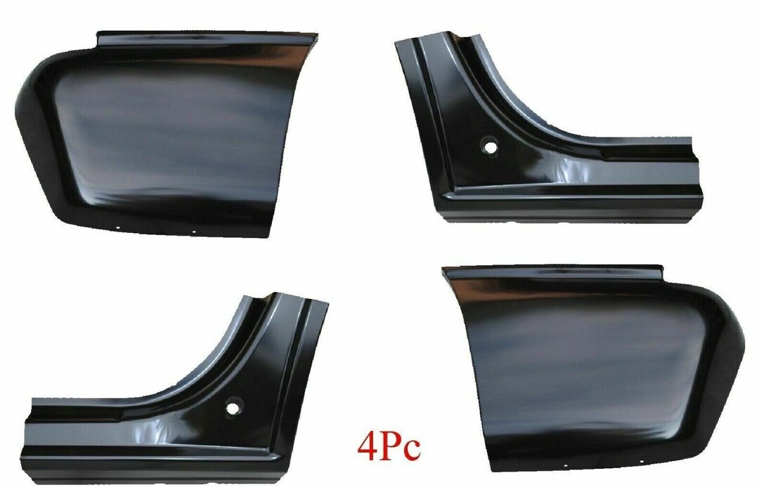 4pc Dog Leg & Rear Lower Quarter Patch Panel Kit Fits 2000-2006 Tahoe ...