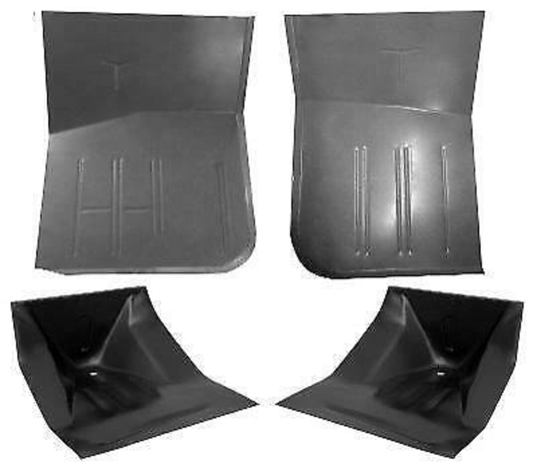 Front Cab Mount & Floor Pan Kit Fits 1967-79 Ford Pickup F100 F150 Weld ...