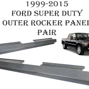 Full Length Inner & Outer Rocker Panels Pair Fits 1999-2015 Ford Super ...
