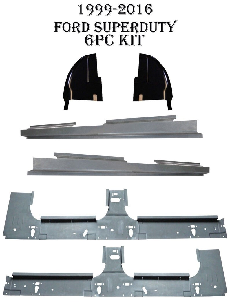 Full Length Inner Outer Rocker Panels Cab Corners Fits 99-18 Ford Super ...