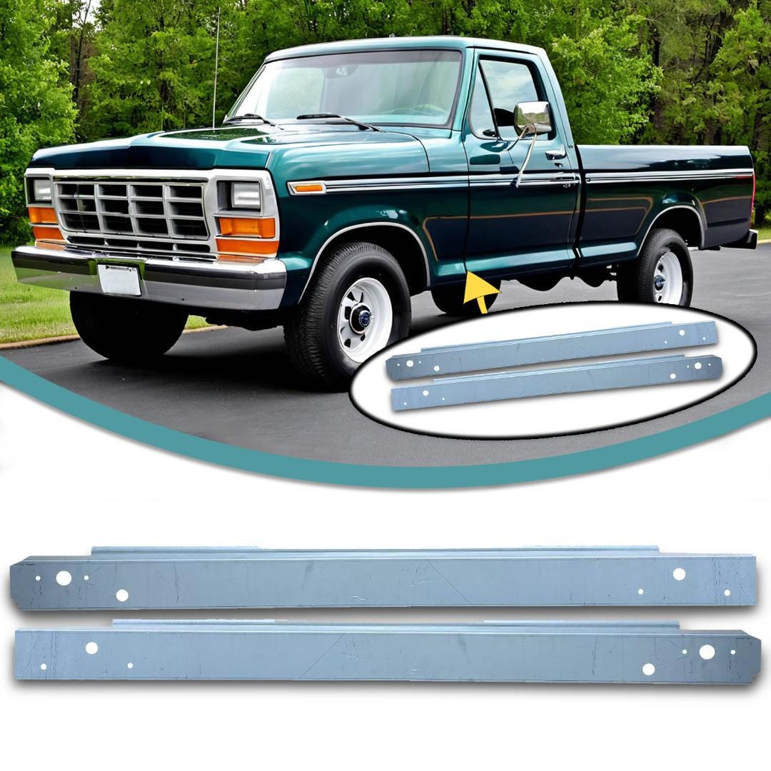 1980-97 Ford Pickup Bronco Inner Rocker Panel 2 Door Standard Cab New ...