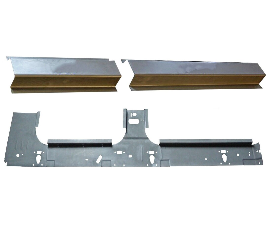 3pc Right Side Inner & Outer Rocker Panels Fits 1999-2017 Ford Super ...