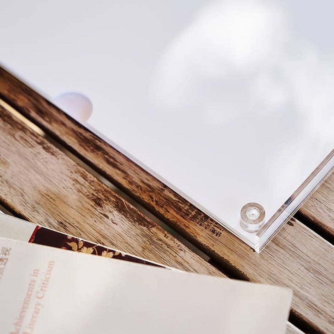 Easy Loading Float Acrylic Frame - Clear - Etsy