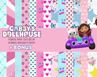 Gabby's Dollhouse PNG Files - Etsy