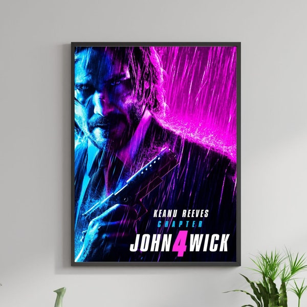 John Wick Chapter 4 Poster - Etsy