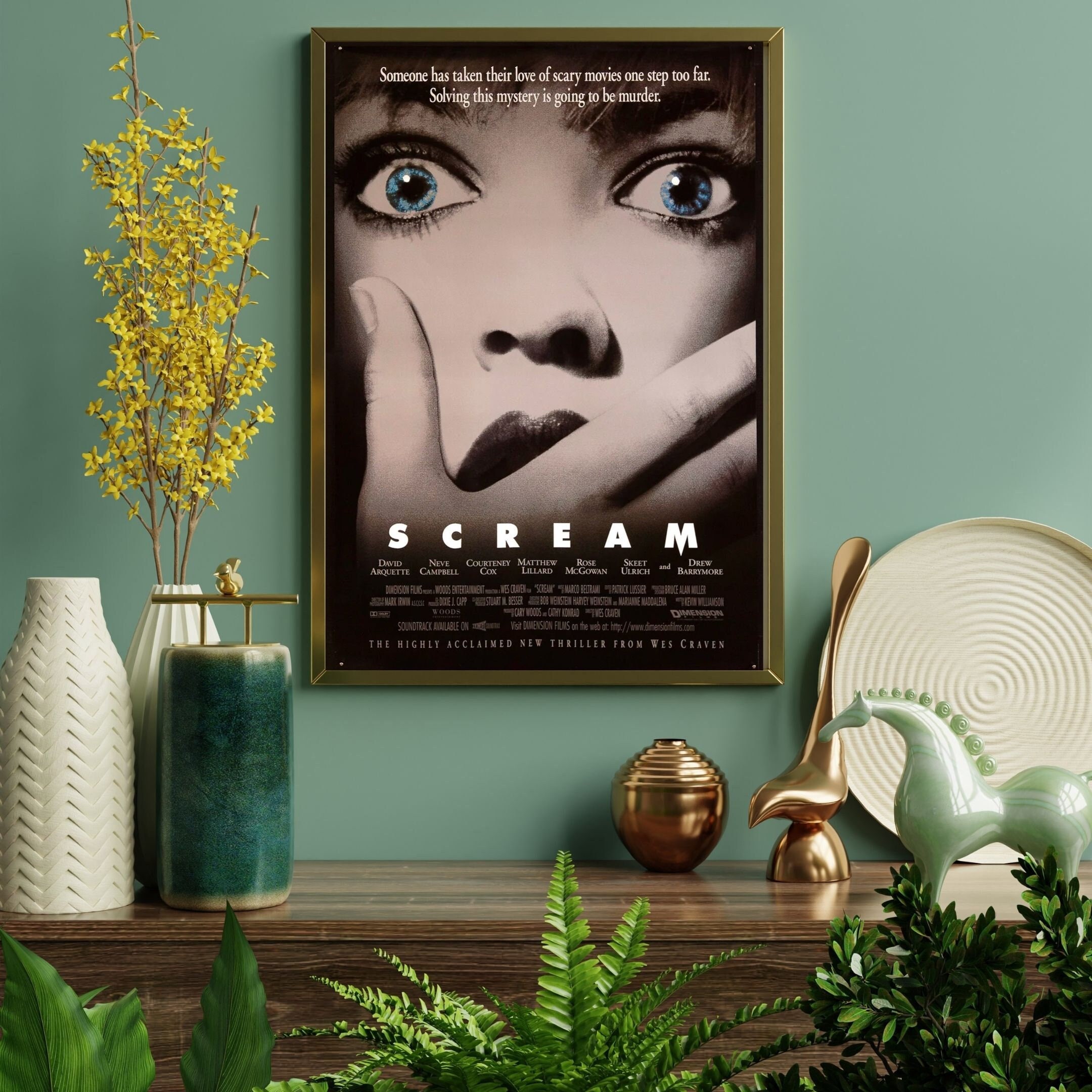 Original Scream Movie Poster
