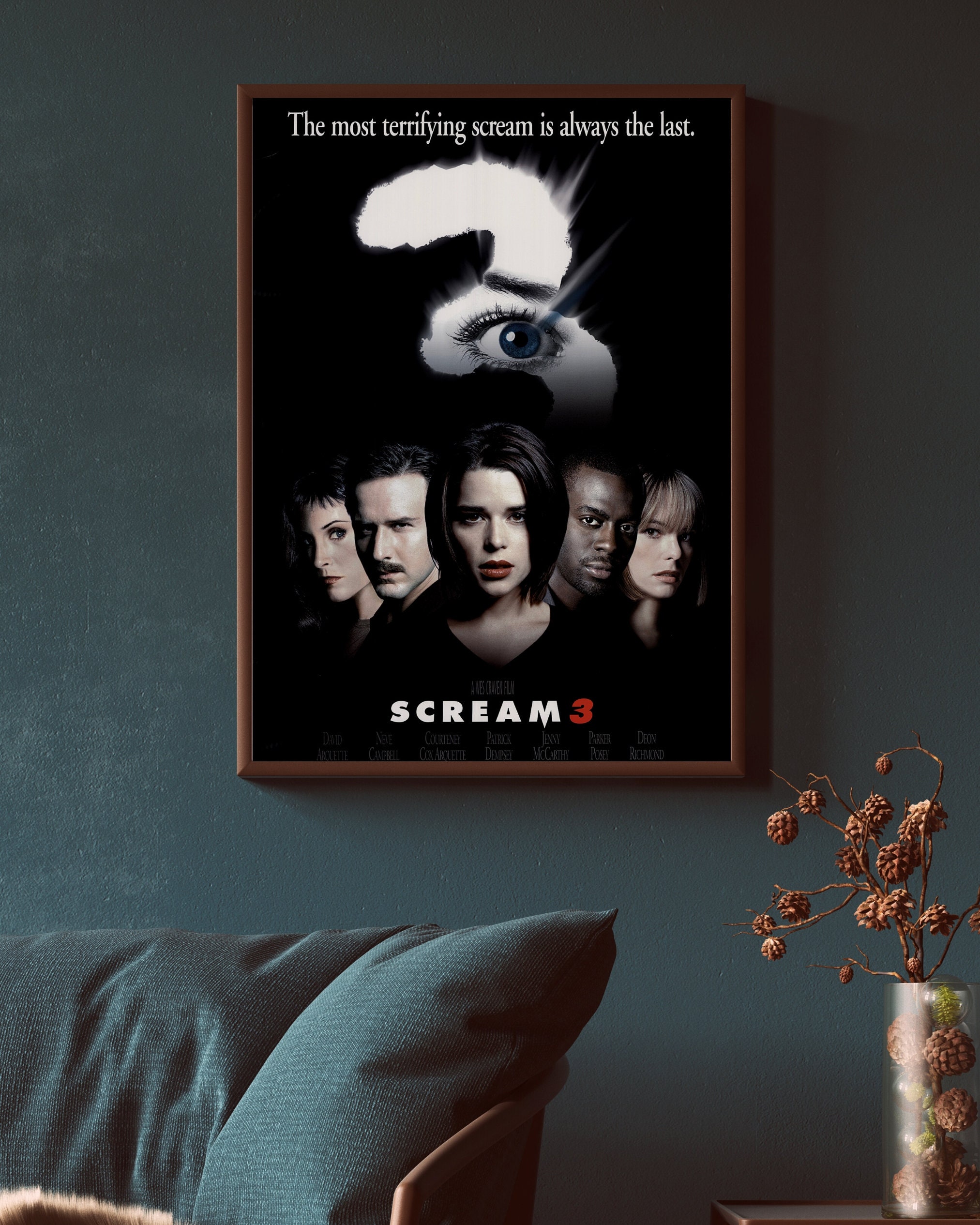 Scream Movie Poster Official Scream Movie Poster High Resolution ...