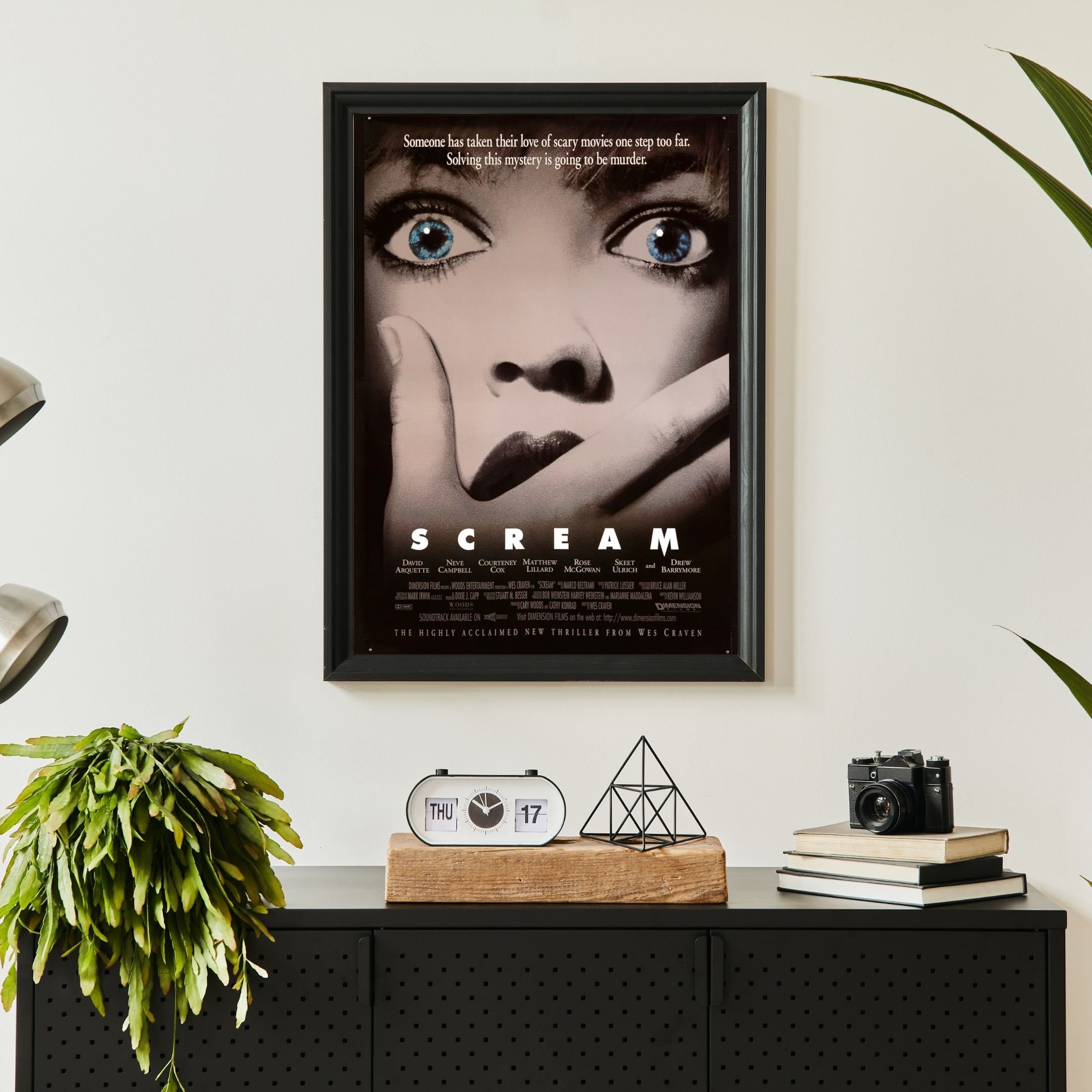 Scream 1 Movie Poster High Resolution Scream 1 Wall Art Original Scream ...