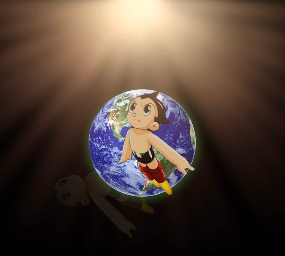 Astro Boy Wallpaper - Etsy