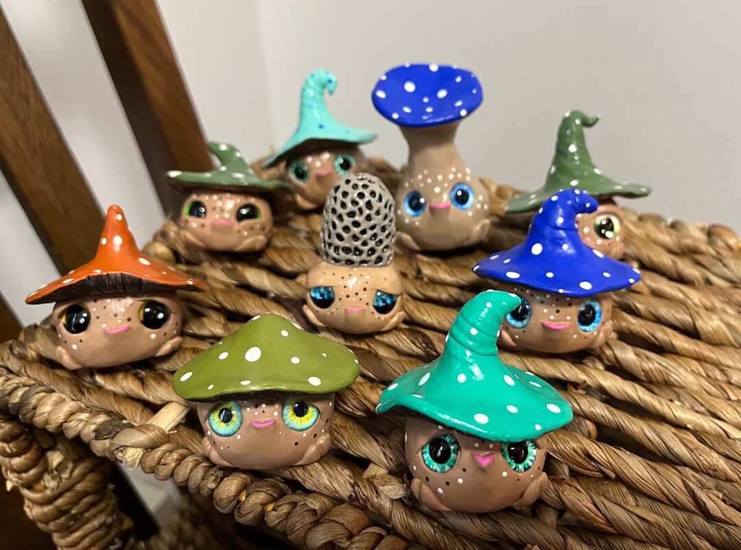 Mystery Mini Mushy One Clay Mushroom - Etsy