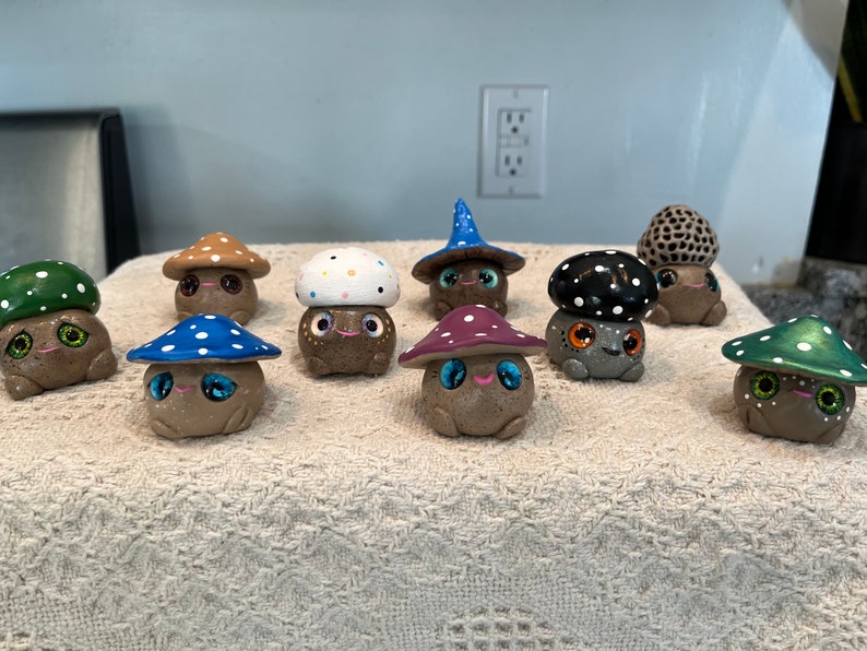 Mystery Mini Mushy One Clay Mushroom - Etsy