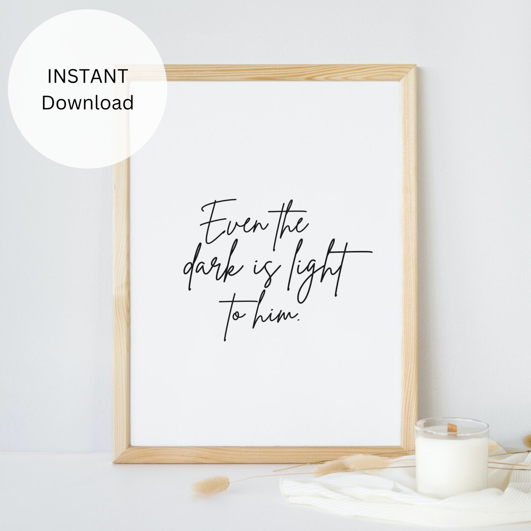Minimalist Decor Christian Wall Art Christian Home Decor Bible Verse ...