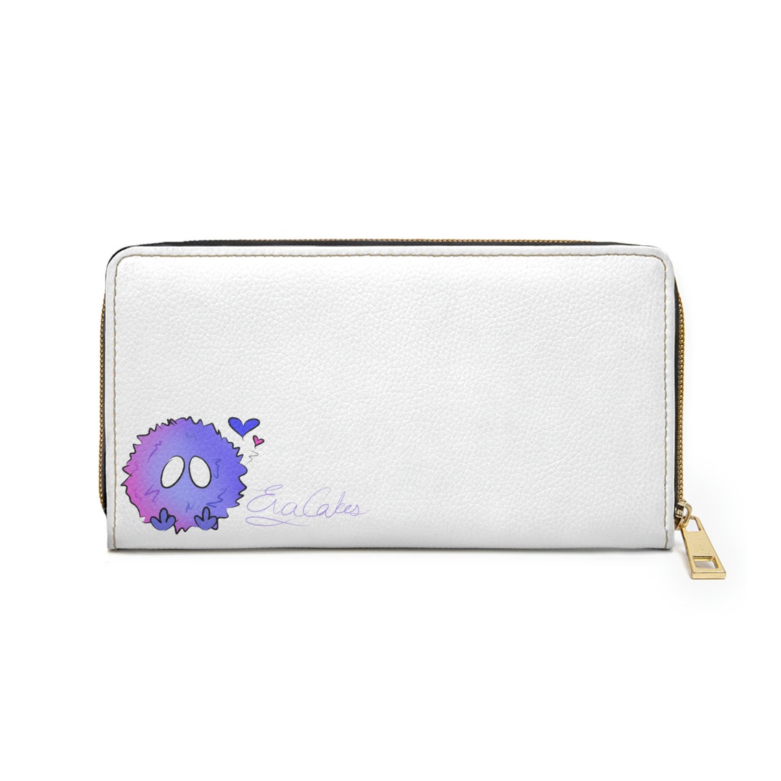 Purple & Blue Moon Zipper Wallet - Etsy