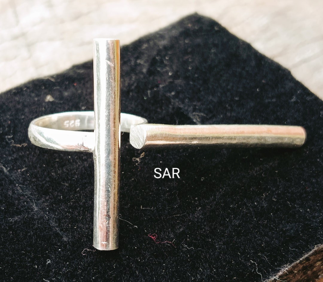 Double Bar Ring, Long Parallel Bar Ring, Parallel Ring, Long Bar Ring ...