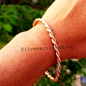 Pure Copper Bangle ,tensor Ring Bracelet ,pure Copper Stacking Bangle ...