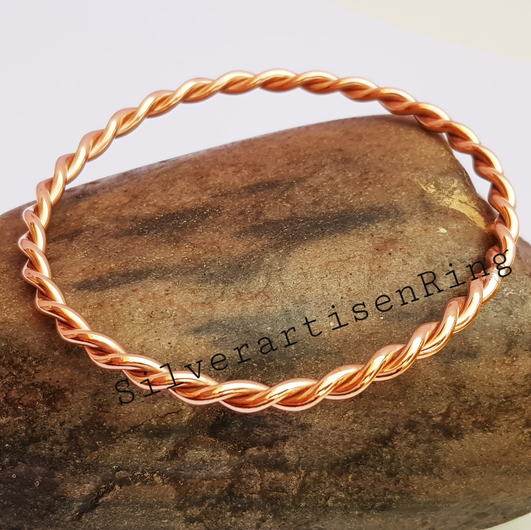 Pure Copper Bangle ,tensor Ring Bracelet ,pure Copper Stacking Bangle ...