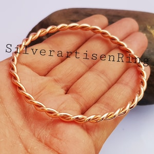 Pure Copper Bangle ,tensor Ring Bracelet ,pure Copper Stacking Bangle ...