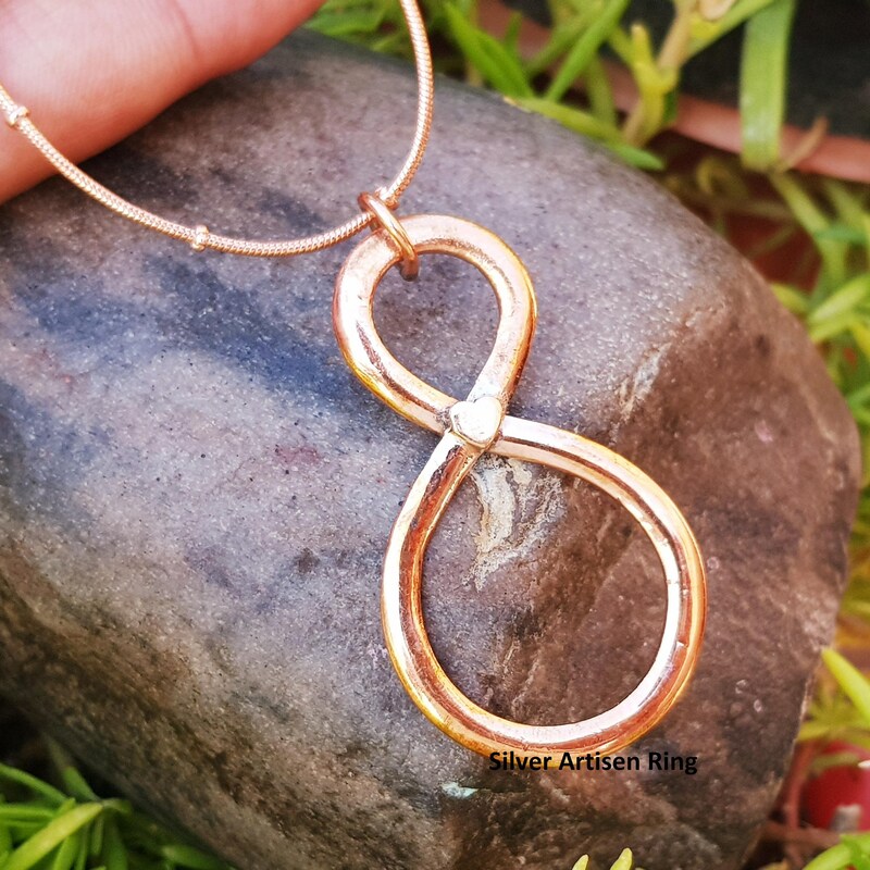 Copper Infinity - Etsy