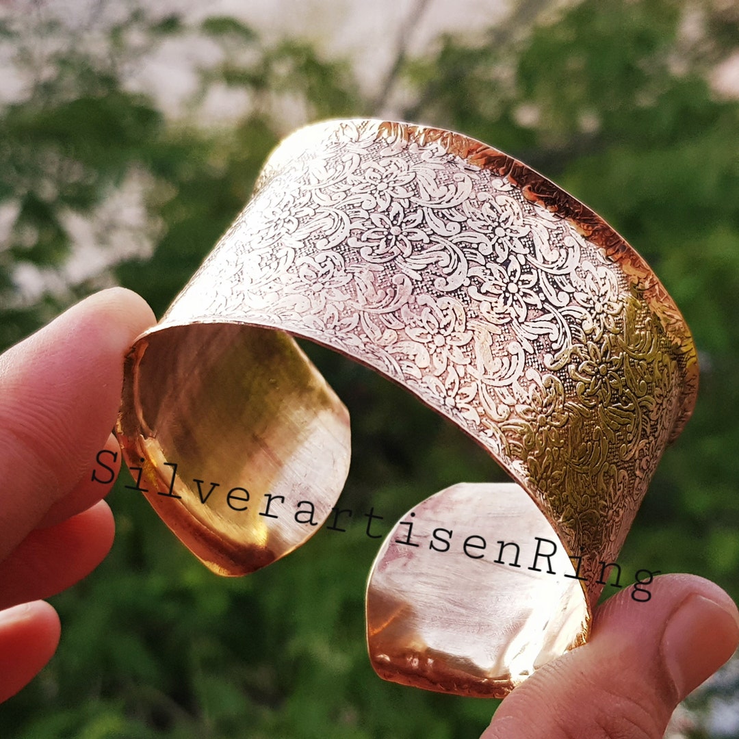 Pure Copper Knot Bracelet, Copper Magnetic Cuff Bracelet, Healing ...