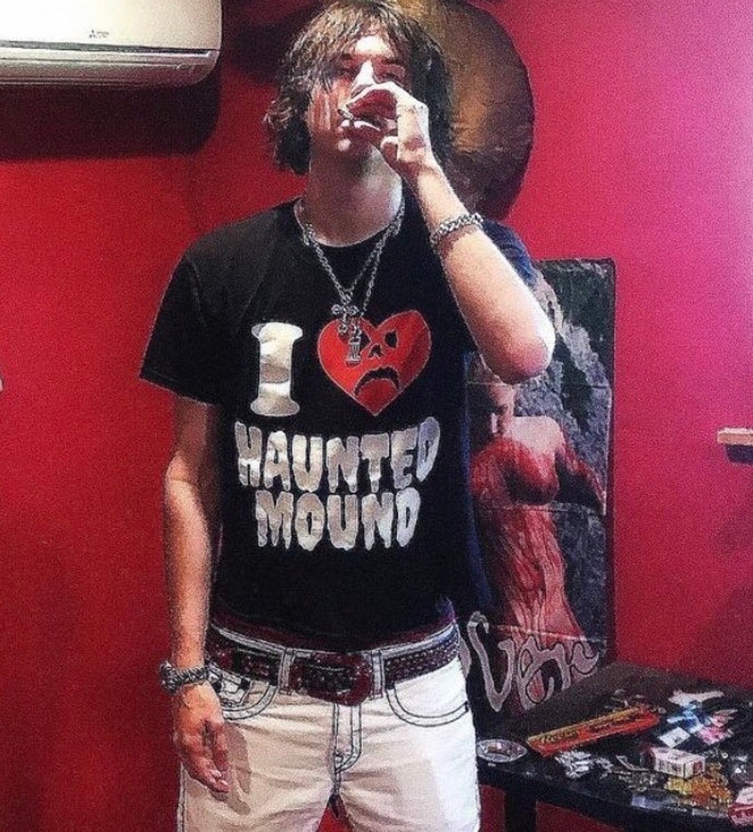 I Love Haunted Mound T-shirt, Emo Shirt, Alternative Clothes, Trendy ...