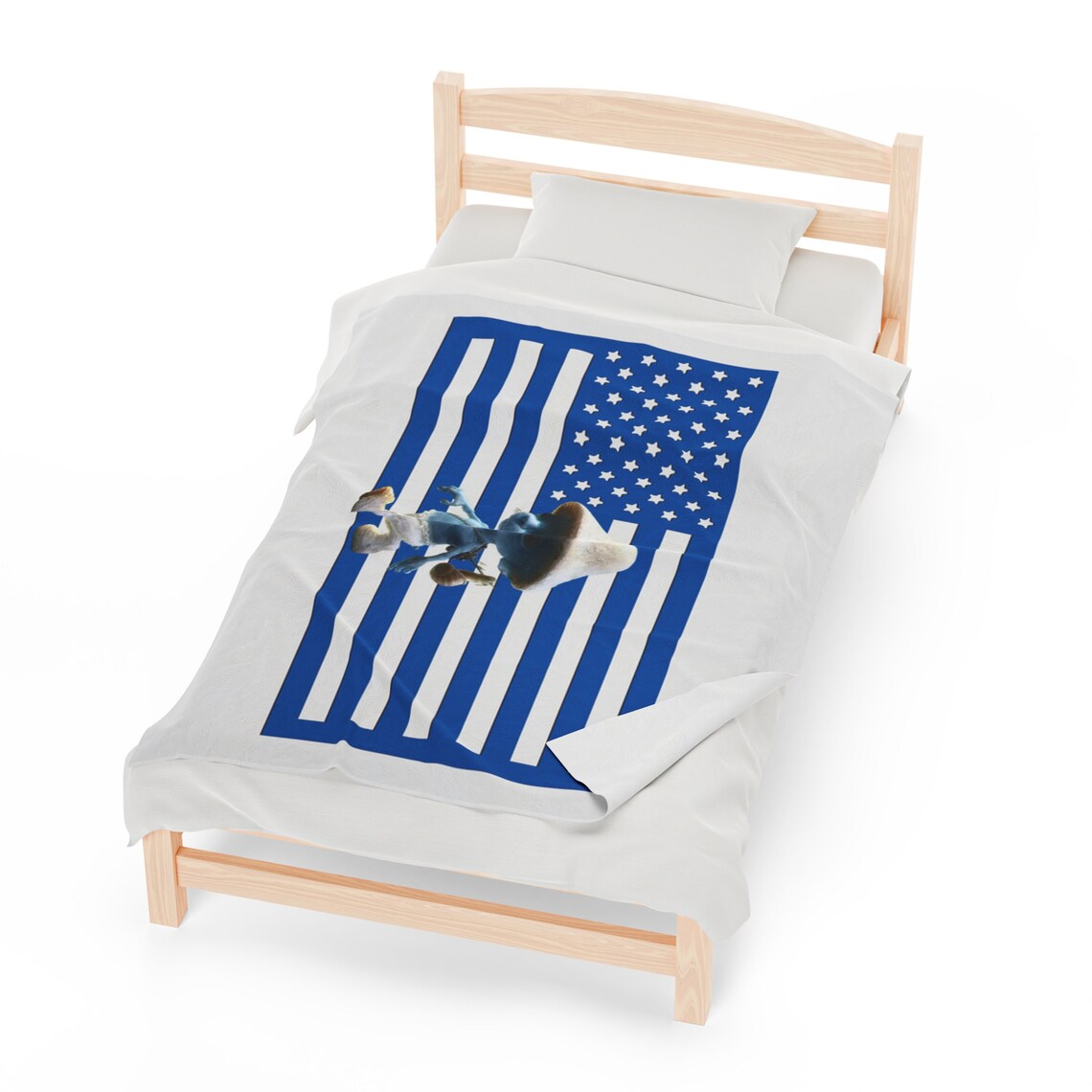Smurf Cat Blue American Flag Cat Logo, Tiktok, Meme, Smurf, Mushroom ...