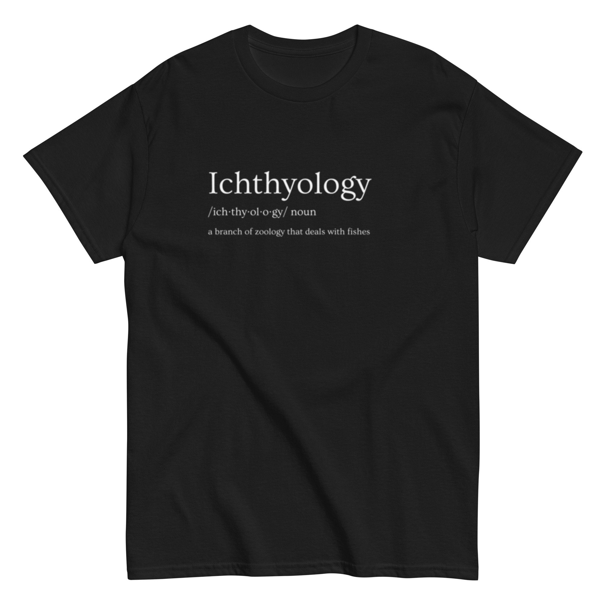 Ichthyology Definition Shirtmarine Biology Tshirt, Ichthyologist Gift ...