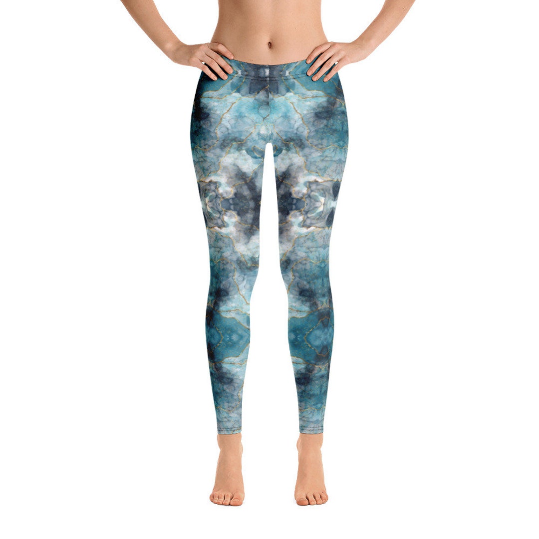 Abstract Lightning Cloud Pattern Leggings | Adult and Kids | Leggings ...