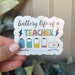 Teacher Stickers, Educator Bundle of Stickers, Tumbler Stickers ...