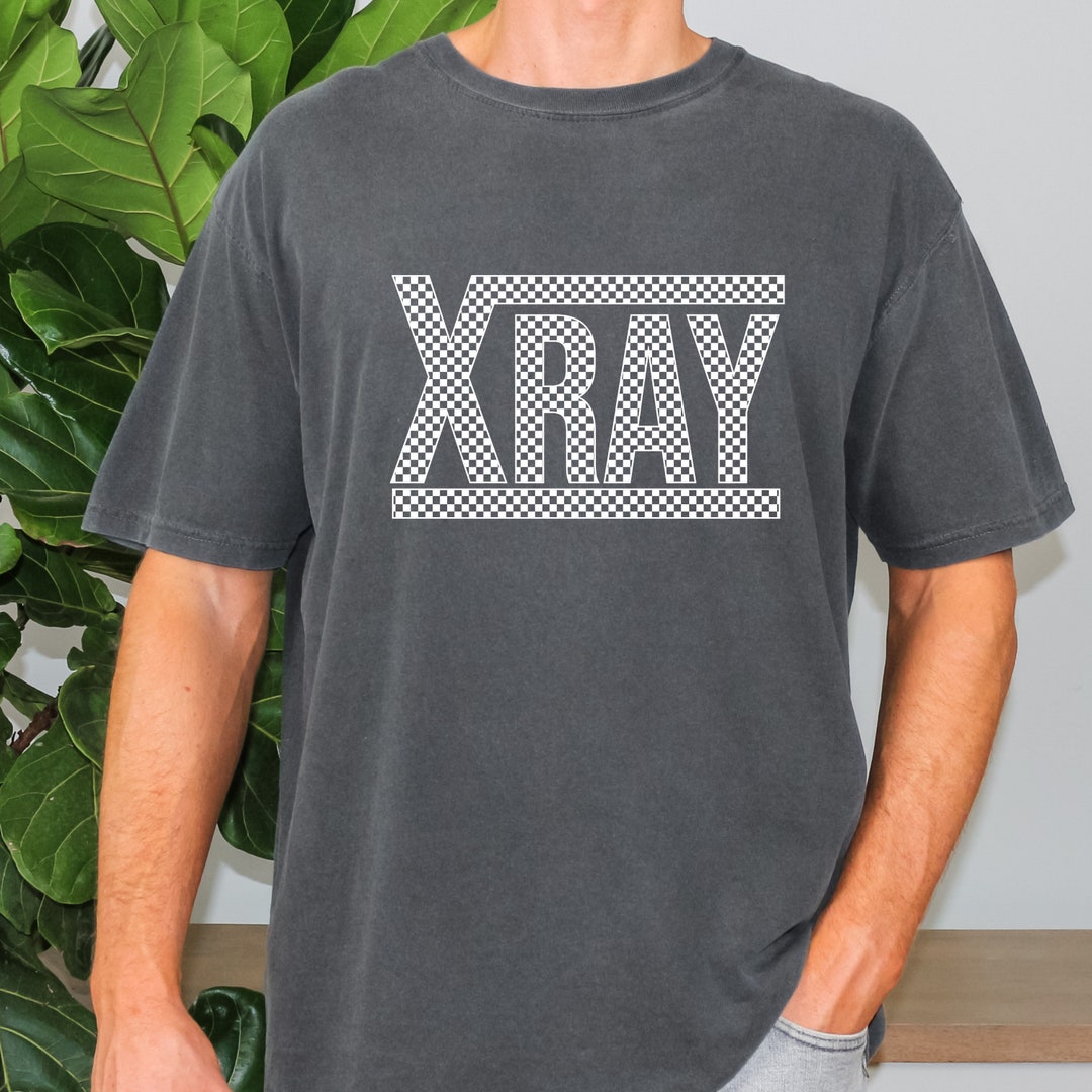 XRAY Unisex Checkered Shirt, Tshirt, Rad Tech CT Tech, Radiation, Rad ...