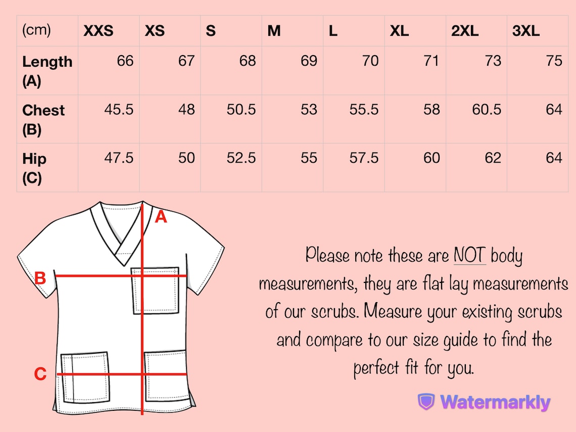 BLUEY SCRUB TOPS. 100% Cotton. for All Healthcare and Medical ...