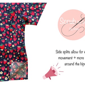 BLUEY SCRUB TOPS. 100% Cotton. for All Healthcare and Medical ...