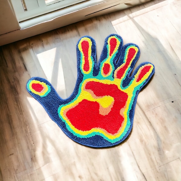 Infrared Body Rug - Etsy