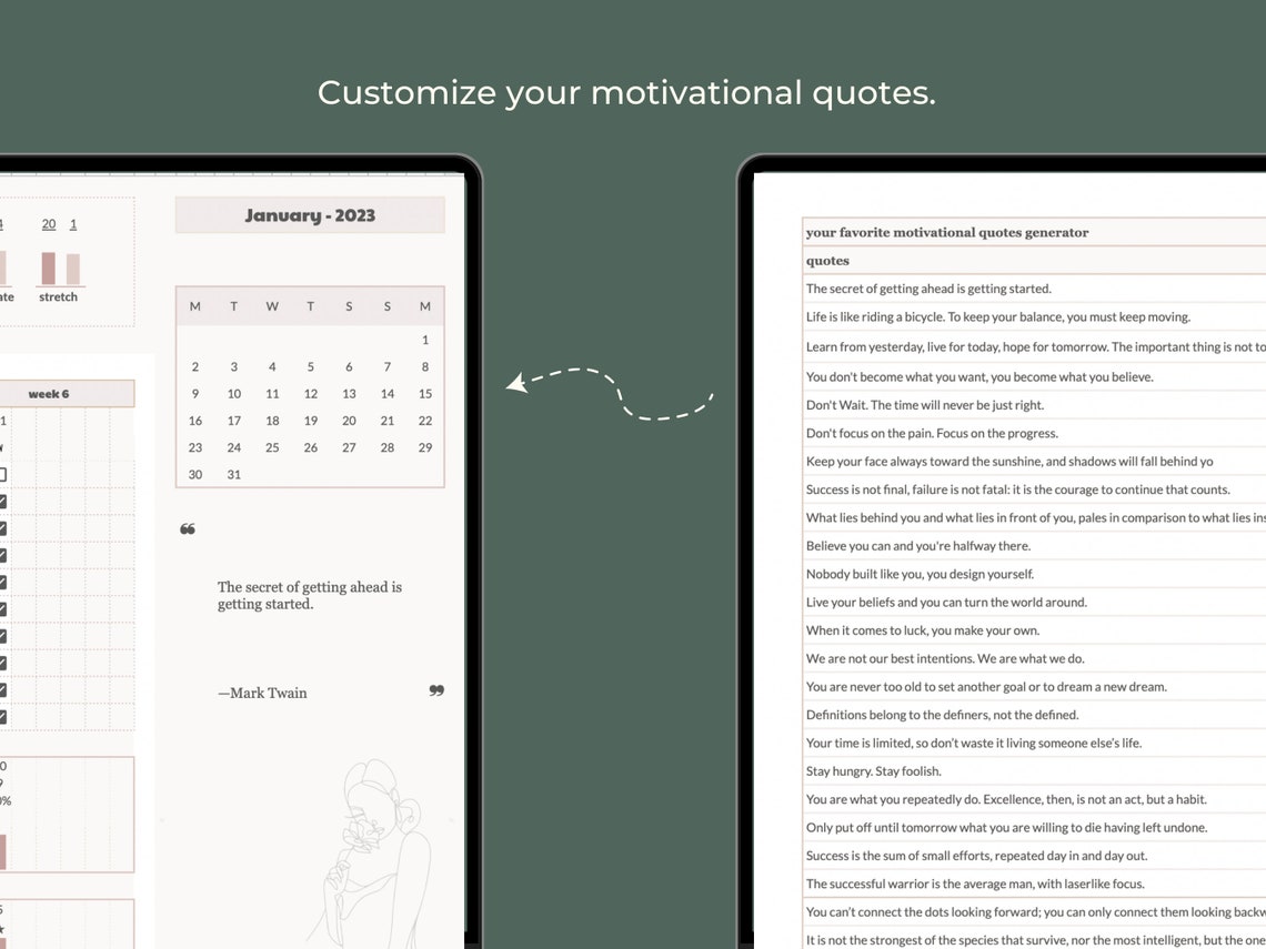 Habit Tracker Google Sheet | Daily, Weekly, Monthly | Plan and Review ...