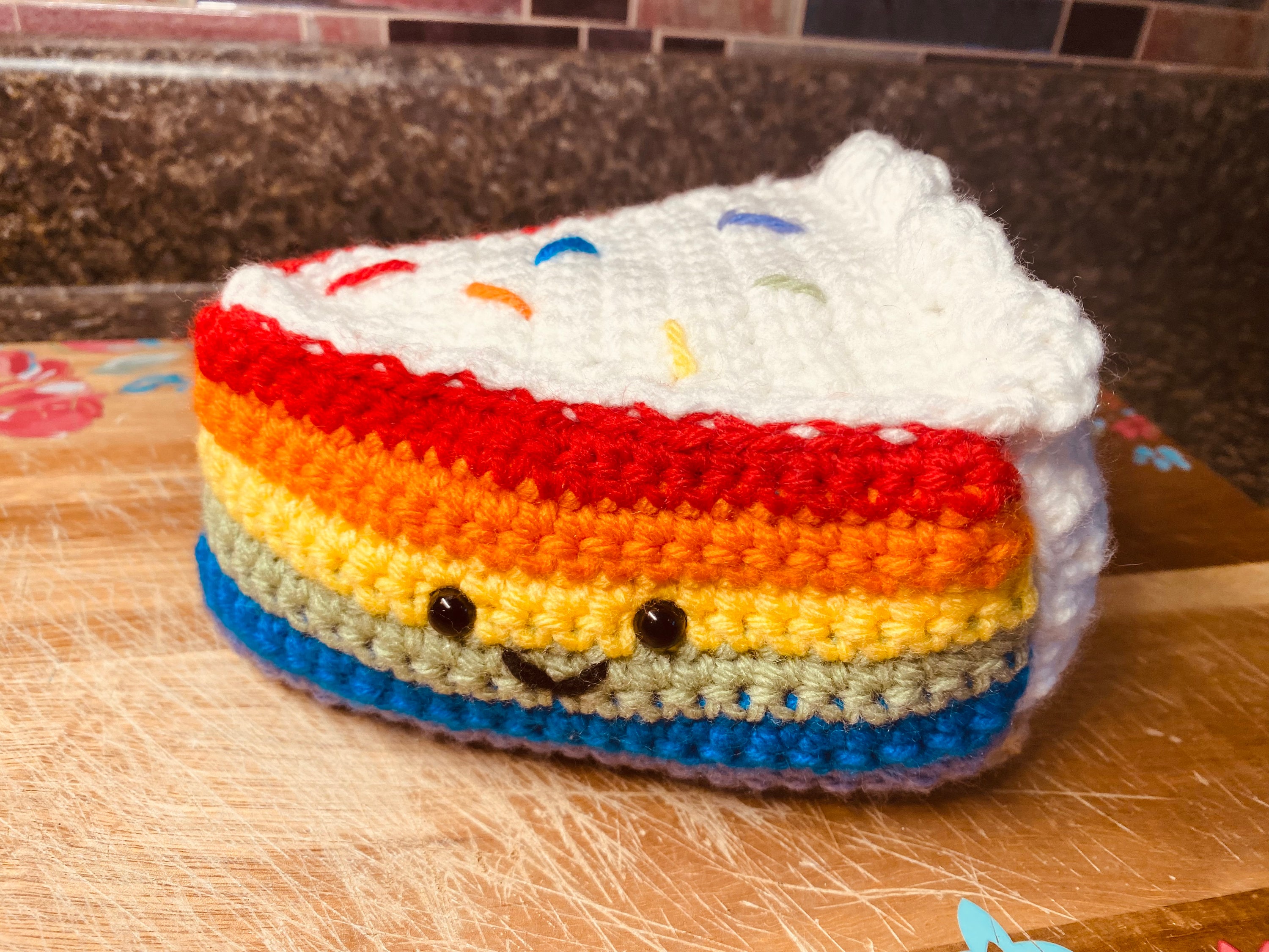 Little Gay Cake Pride Flag Cake Plushie - Etsy