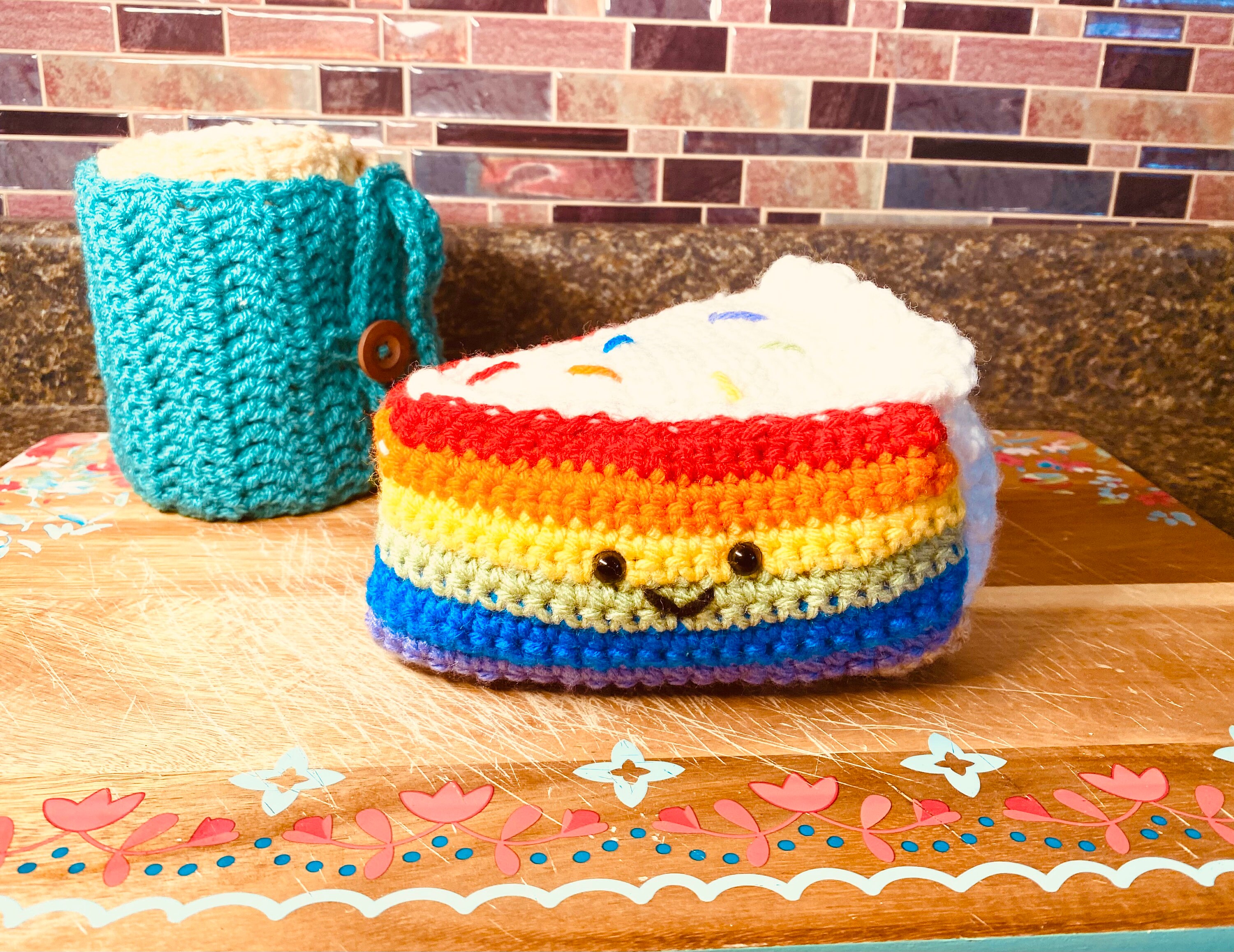 Little Gay Cake Pride Flag Cake Plushie - Etsy