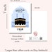 Personalized Umrah or Hajj Mubarak Greeting Card Elegant Islamic Cards ...