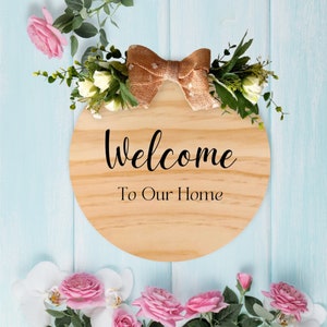 Welcome Sign Customizable Salaam Muslim Islamic Welcome Hanging Door ...