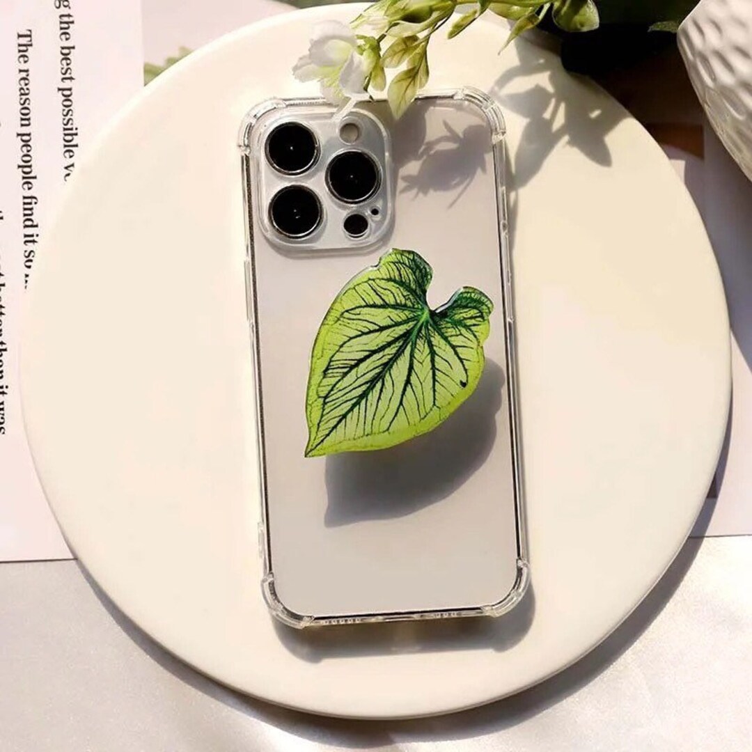 Buy One Get One Free (seller’s) Choice!!! Plant Phone Grip-leaf Phone ...