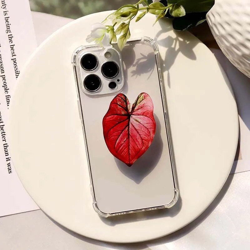 Buy One Get One Free (seller’s) Choice!!! Plant Phone Grip-leaf Phone ...