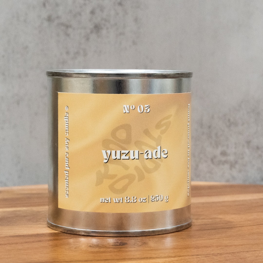 Yuzu-ade KYDO STUDIO Hand-poured Aapi-scented Candles - Etsy