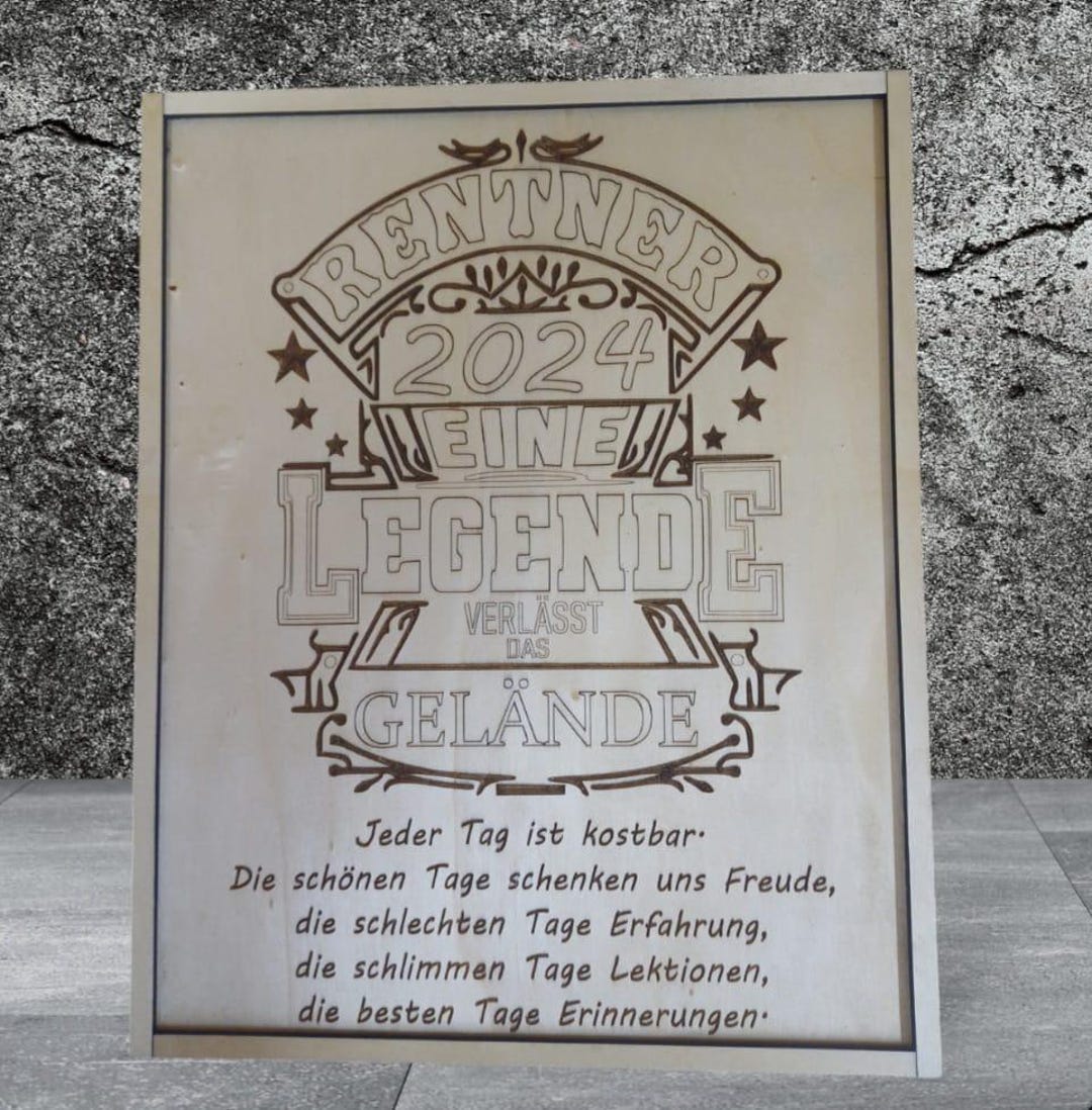 Schild, 2024 und 2025, Eine Legende verlässt das Gelände, Abschied ...