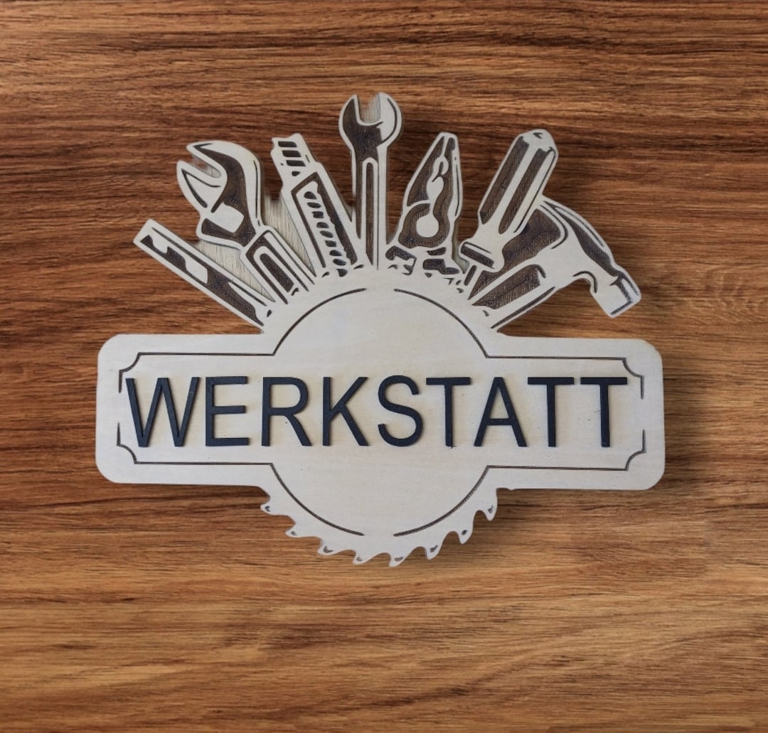 Workshop, Sign, SVG, DXF, Laser, Lasercut, - Etsy UK